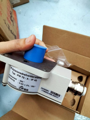 FSG PRECISION ANGULAR POSITION TRANSMITTER 5KOHM MODEL: PW70/A/IP40 ...