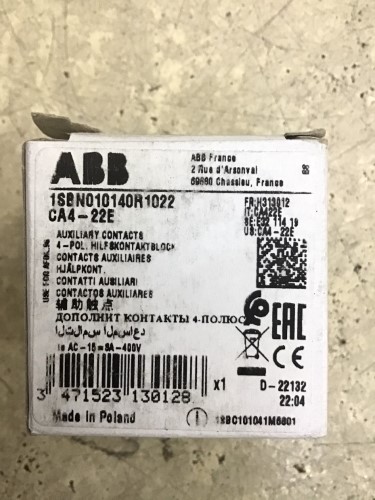 ABB CA4-22E 1SBN010140R1022 ราคา 800 บาท