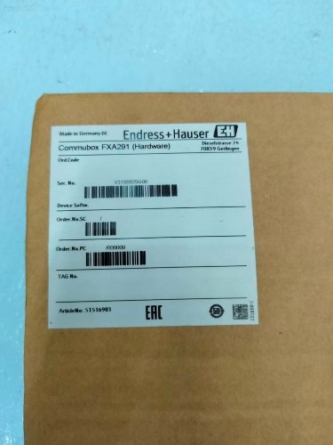 ENDRESS & HAUSER COMMUBOX MODEL: FXA291 (HARDWARE) PART NO.51516983 ...