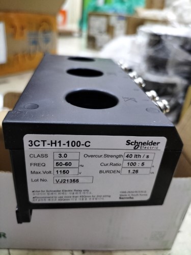 SCHNEIDER MODEL: EOCR-PFZ-H1DUH 0.5-100A (SR-3CT-H1-100 : 100/5 A) ราคา 20,070 บาท