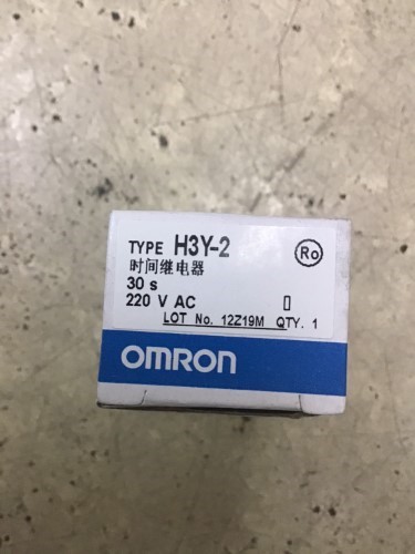 OMRON H3Y-2 30S 220V ราคา 700 บาท