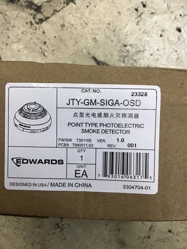 EDWARDS SMOKE DETECTOR JTY-GM-SIGA-OSD ราคา 2,300 บาท