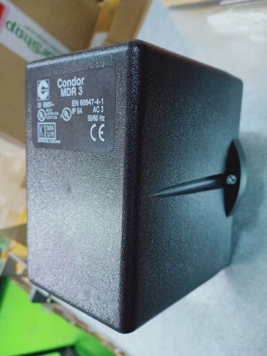 COVER CONDOR PRESSURE SWITCH FOR COMPRESSOR TANK K06 MODEL:MDR3 690V EN ...