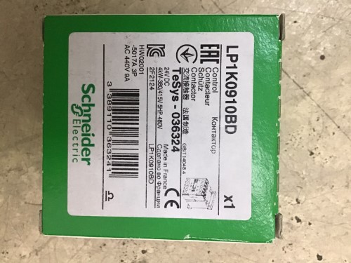 SCHNEIDER LP1K0910BD ราคา 1057 บาท