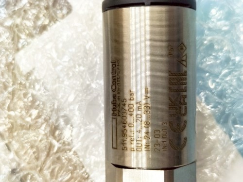 HUBA CONTROL PRESSURE TRANSMITTER MODEL: 511.954603745 0-400BAR 4-20MA ...