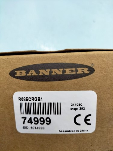 BANNER REGISTRATION MARK SENSOR MODEL: R58ECRGB1 ราคา 10,500.00 บาท