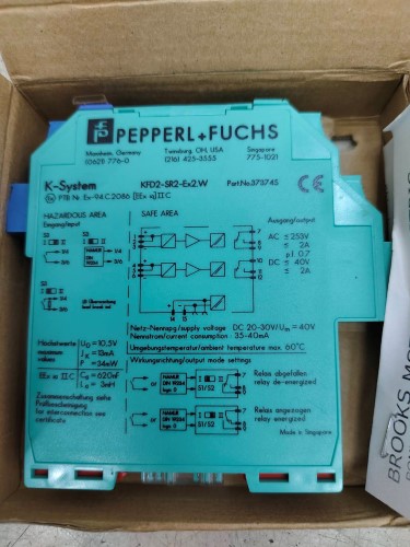 PEPPERL+FUCHS SWITCH AMPLIFIER MODEL: KFD2-SR2-EX2.W ราคา 14,000 บาท