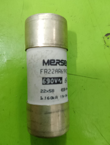 FR22AR69V25T 690V 25A 22X58 MERSEN ราคา 95 บาท