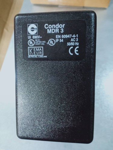COVER CONDOR PRESSURE SWITCH FOR COMPRESSOR TANK K06 MODEL:MDR3 690V EN ...