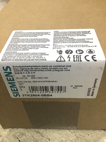 SIEMENS 3TK28-04-0BB4 ราคา 38,000 บาท