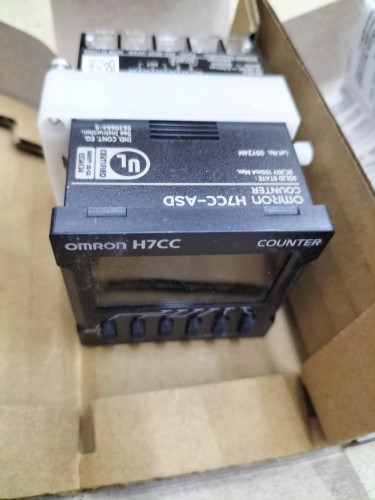 OMRON COUNTER COUNT MODEL: H7CC-ASD 12-48VDC/24VAC ราคา 3,755.00 บาท