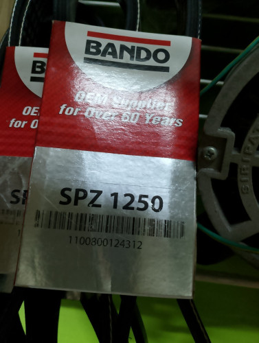 สายพาน SPZ 1250 ราคา 365 บาท