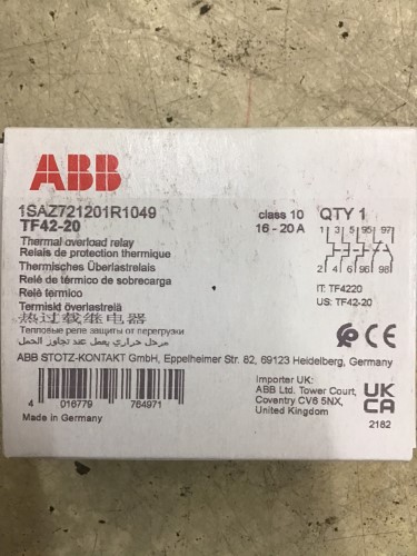ABB TF42-20 ราคา 606 บาท