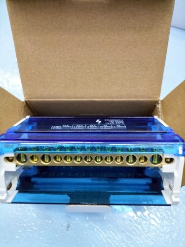 LINKWELL TERMINAL BLOCK BAR MODEL: UK-415 BLUE ราคา 1,350.00 บาท