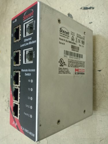 RED LION SIXNET ETHERNET SWITCH SLX-5MS-MDM-1 ราคา 45,500 บาท