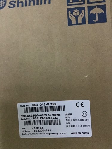 Shihlin INVERTER SS2-043-0.75K ราคา 7,998 บาท