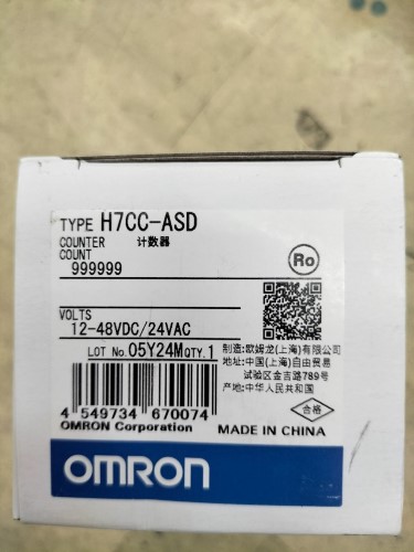 OMRON COUNTER COUNT MODEL: H7CC-ASD 12-48VDC/24VAC ราคา 3,755.00 บาท