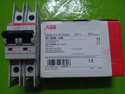 ABB SU202M-K40 ราคา 2,800 บาท