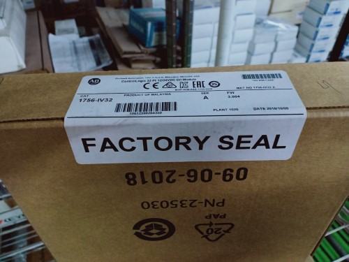 ALLEN-BRADLEY MODEL: 1756-IV32 CONTROLLOGIX 32 PT 12/24VDC D/I MODULE ...