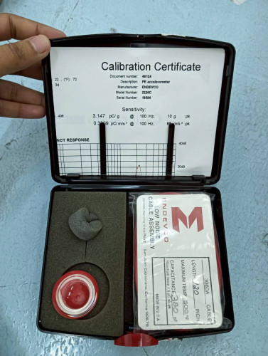 ENDEVCO PIEZOELECTRIC ACCELEROMETER MODEL: 2226C ราคา 21,000.00 บาท