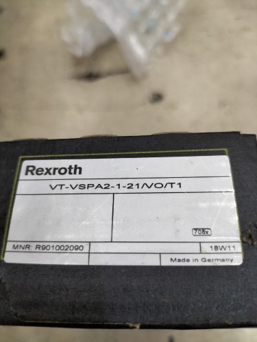 REXROTH AMPLIFIER CARD MODEL: VT-VSPA2-1-21/V0/T1 ราคา 47,520 บาท