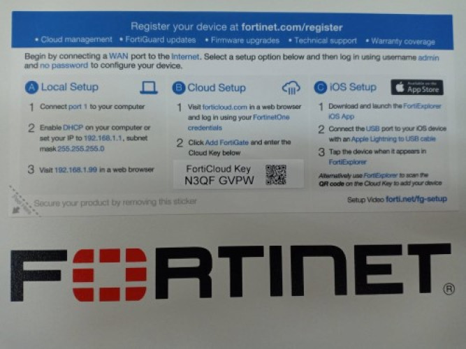 FORTIGATE MODEL: WIFI-40F-3G4G SIM 4G ROUTER FORTIGATE-FORTI ราคา ...