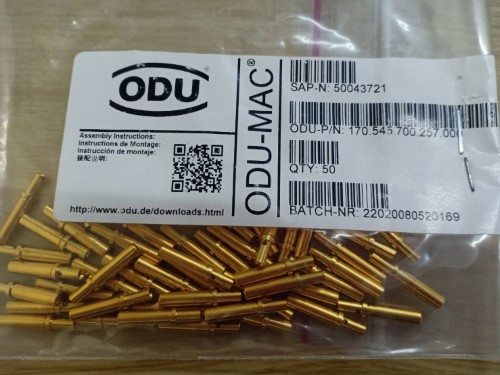 ODU-MAC PART NUMBER 170.545.700.257.000 MODULE 5 CONTACTS ราคา 272 บาท