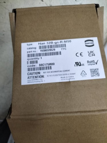 HARTING HAN 32B-GS-R-M50 NO. 19 30 032 0529 โทรสอบถามราคา