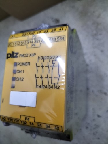 PILZ PNOZ SAFETY RELAY MODEL: PNOZX3P 24-240VACDC3 NO.777313 ราคา 9,000 ...