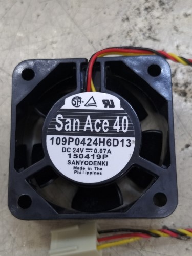 SANYO DENKI 109P0424H6D13 , A02B-0265-C101 DC24V 0.07A ราคา 890 บาท