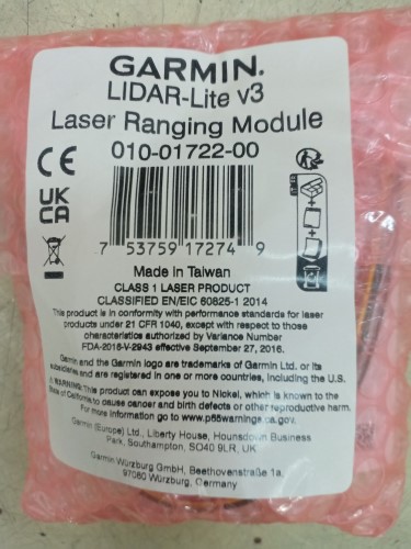 GARMIN LIDAR-LITE V3 ราคา 6,375 บาท