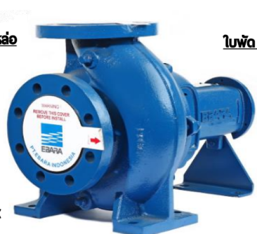 E061-4585 GD 32-160 EBARA 1.1KW 1.5HP 1450RPM ราคา 40,300.00 บาท