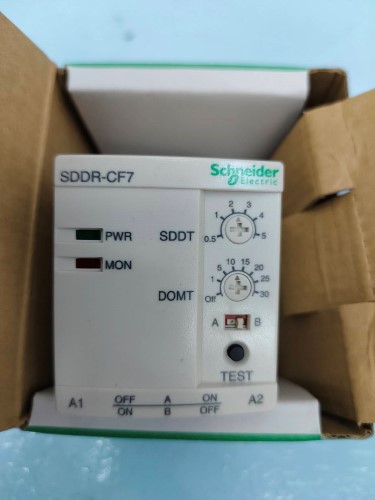 SCHNEIDER SHUTDOWN AUTO RESTART RELAY MODEL: SDDR-CF7 110/115/120VAC ...