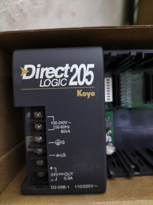 KOYO DIRECT LOGIC 205 POWER SUPPLY MODEL: D2-09B-1 110/220V ราคา 6,850 บาท