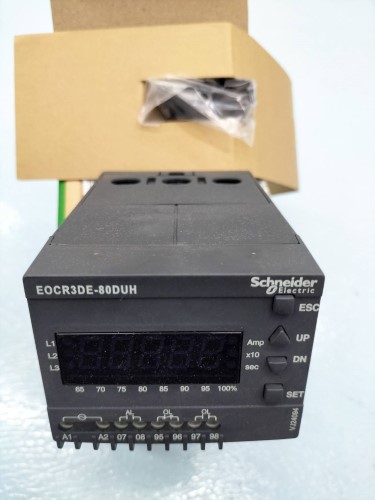 SCHNEIDER MODEL: EOCR3DE-80DUH 5-80 AMPS 100-240 VAC ราคา 6,624.00 บาท