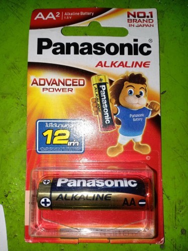 PANASONIC LR6T/2B AA2 1.5V ราคา 19 บาท