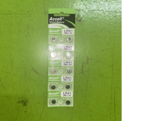 ACCELL WATCH BATTERY LR41 192/1.5V ราคา 20 บาท