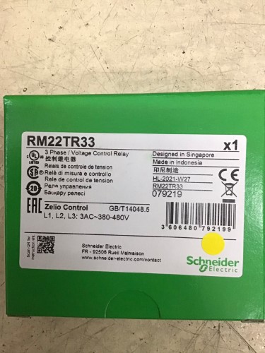 SCHNEIDER RM22TR33 ราคา 5,456 บาท