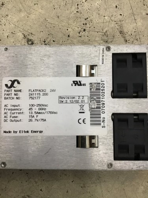 FLATPACK2 24V HIGH EFF1C1ENCY RECTIFIER 241115.200 BATCH ราคา 26,800 บาท