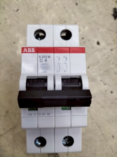 ABB MODEL: S202M-C4 4A 2P ราคา 1,470 บาท