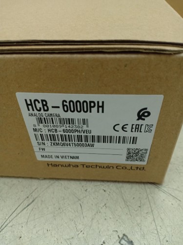 HANWHA TECHWIN VISION HCB-6000PH AC230V 0.07A ราคา 22,800 บาท