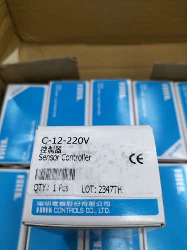 FOTEX SENSOR CONTROLLER MODEL: C-12 220VAC ราคา 1,500 บาท