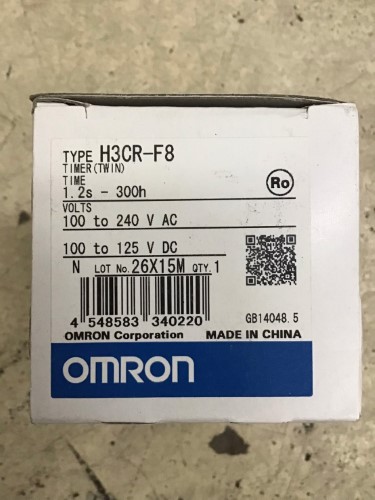 OMRON H3CR-F8 100-240V ราคา 2,162 บาท