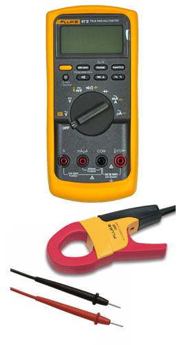 Fluke 87V/IMSK Industrial Multimeter Service KIT with the i400 ราคา ...