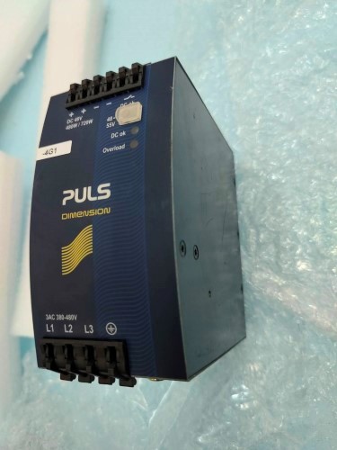 PULS DIMENSION POWER SUPPLY MODEL: QT20.481 IN.3AC 380-480V OUT.48 ...