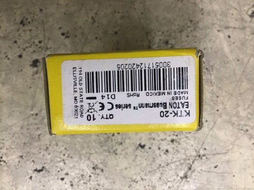 EATON BUSSMANN KTK-20 ราคา 170 บาท