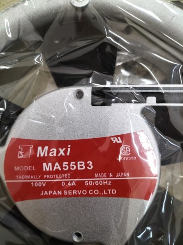 MAXI FAN MODEL: MA55B3 100V 0.4A ราคา 1,350 บาท