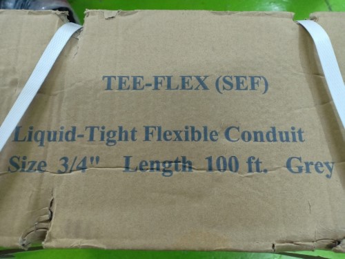 TEE-FLEX (SEF) Liquid-Tight Flexible Conduit 3/4" 100ft. ราคา 1,440 บาท