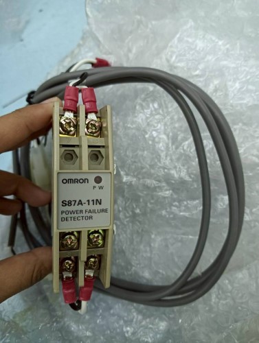 OMRON POWER FAILURE DETECTOR MODEL: S87A-11N 30VDC 150MA ราคา 14,000.00 บาท