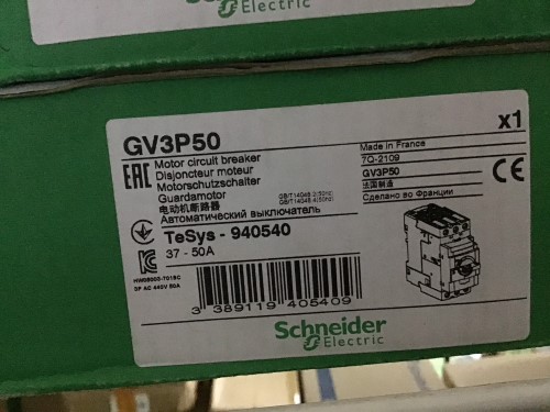 SCHNEIDER GV3P50 ราคา 3,100 บาท